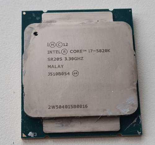 Процессор intel core i7 5820к