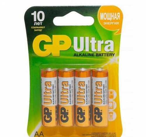 Батарейка алкалиновая GP Ultra Alkaline 15А AA