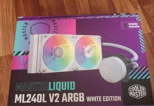 Сво для проца Cooler Master ML240L V2 argb White