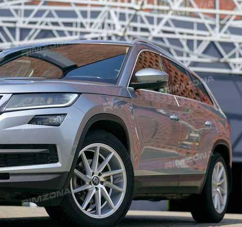 Литые диски R19 на Skoda Kodiaq