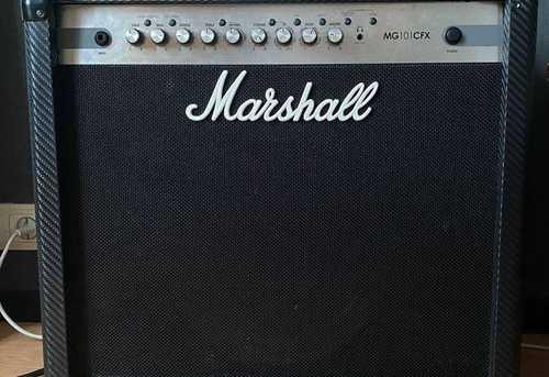 Комбоусилитель marshall mg101cfx