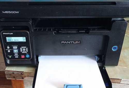 Принтер мфу Pantum M6500W разбор