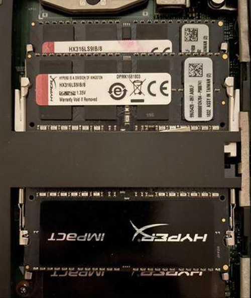 Оперативная память для ноутбука ddr3l Kingston 8Gb