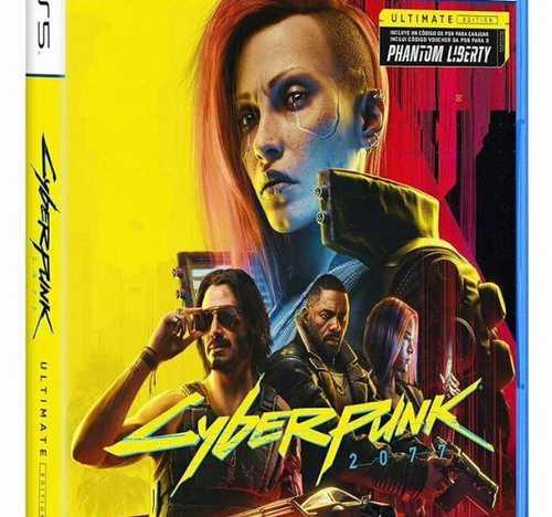 Игра Cyberpunk 2077 Ultimate edition (PS5) Русская