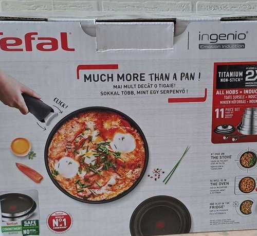 Tefal Ingenio Emotion набор кастрюль 11 эл