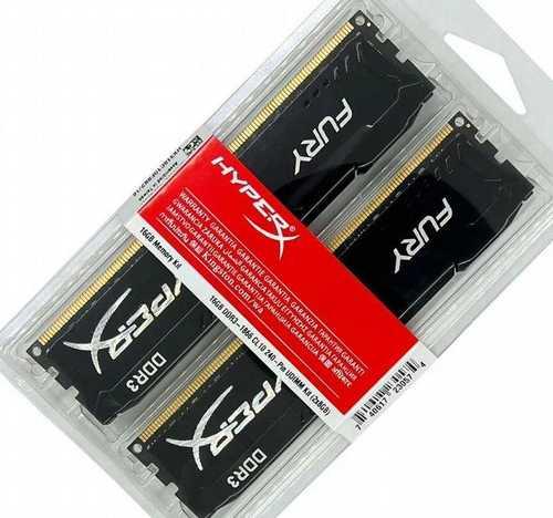 16Gb (2х8Gb) DDR3 Kingston HyperX