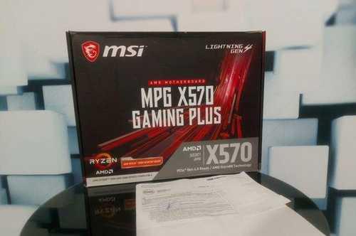 MSI MPG X570 gaming plus гарантия e2e4