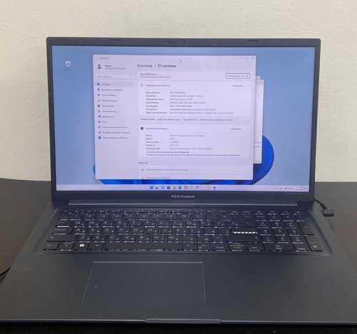 17.3" ASUS Vivobook 17 X1704Z, Pentium Gold, RAM 8 ГБ, 512 ГБ, Intel UHD Graphics
