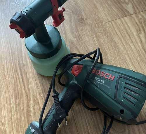 Краскопульт bosch pfs 55