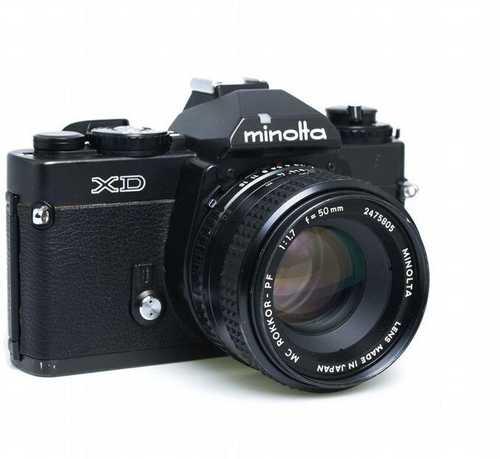 Minolta XD + Canon Lens FD 28mm f2.8