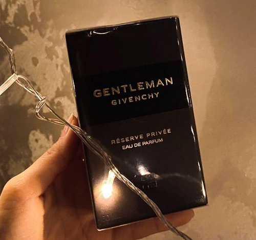 Мужской парфюм givenchy gentelman reserve privee