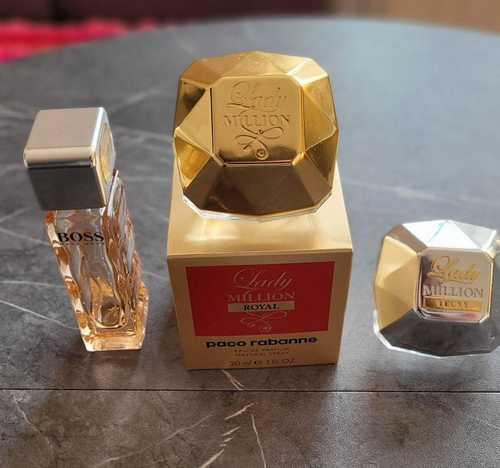 Пустые флаконы от духов Paco Rabanne, Boss Orange