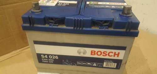 Аккумулятор б/у Bosch S4 026 70Ач 630А