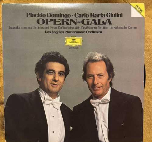 Placido Domingo Carlo Giulini opern-gala lp