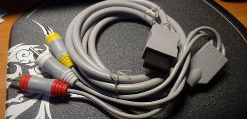 AV кабель RCA Wii