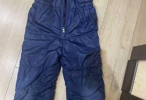 Зимние брюки для мальчика 5-6 лет(116 )