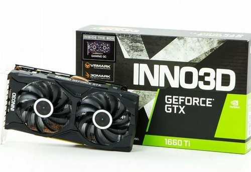 Продам видеокарту Nvidia 1660 ti inno 3d