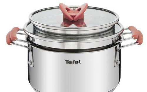 Новый Набор посуды Tefal Opti'Space 4 предмета 2,1