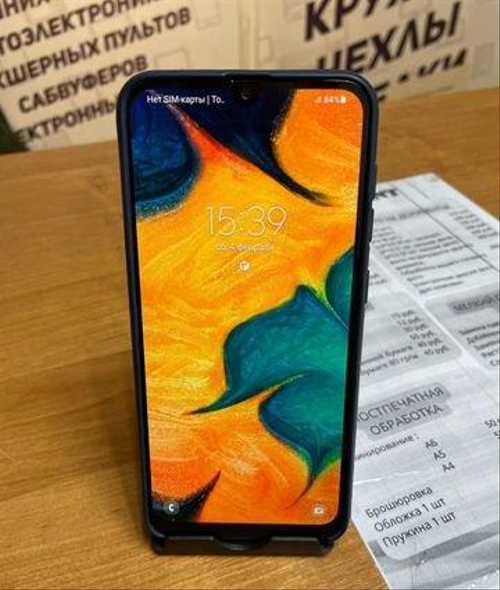 Телефон Samsung Galaxy A30 32Gb