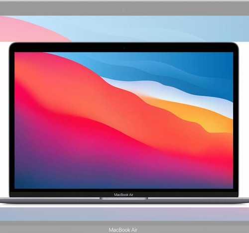 Apple MacBook Air (M1, 2020) 8 гб, 256 гб SSD, сер