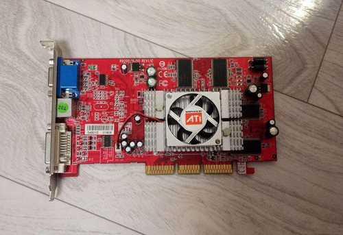 Видеокарта Radeon 9550 256mb