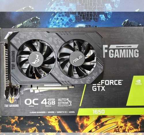 Geforce GTX1650 4Gb DDR6 Asus TUF Gaming OC