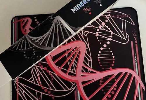 Коврик X-raypad Minerva DNA pink black L
