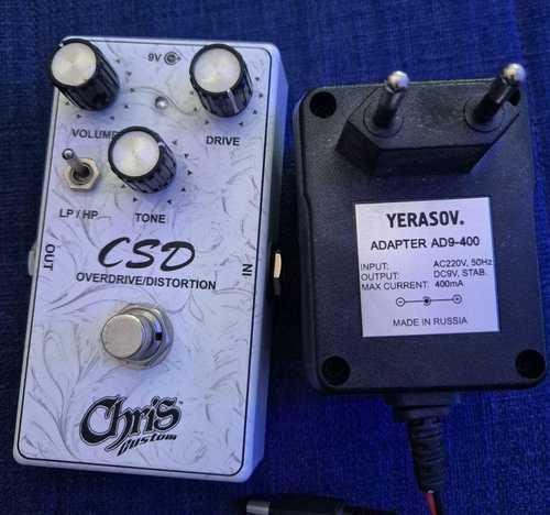 Педалька эффект Chris Custom CSD