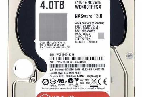 Жесткий Диск Western Digital WD4001ffsx 4Tb sataii