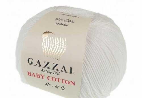 Пряжа Gazzal Baby Cotton (Газзал Беби Коттон)
