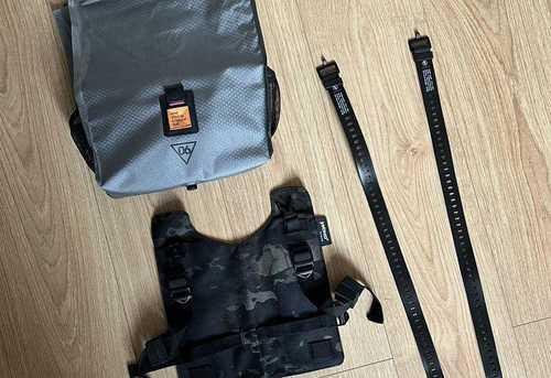 Woho x-touring - saddle bag 3L, handlebar bag