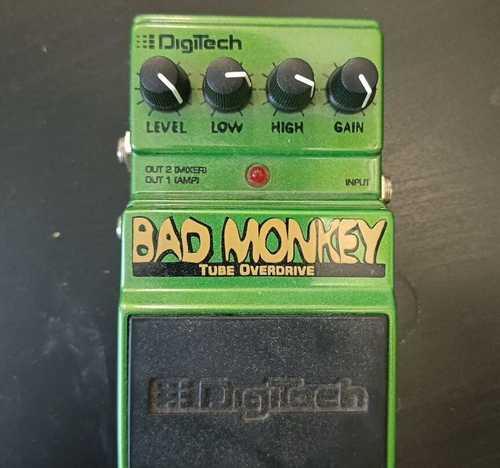 Гитарная педаль digitech Bad money tube overdrive