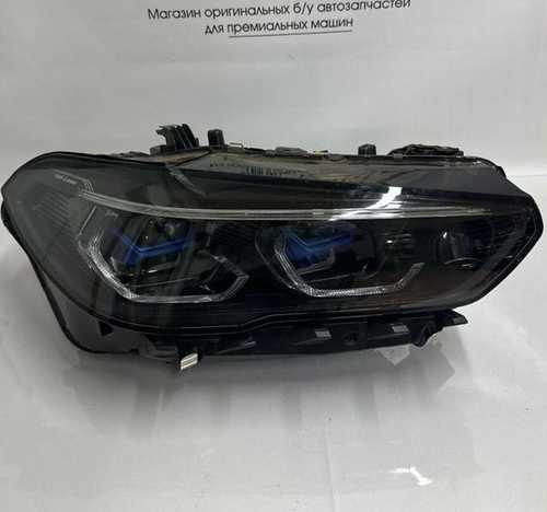 BMW G05 G06 фара правая Black Shadow Line Laser