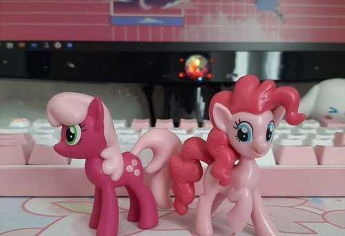 My little pony фигурки Пинки Пай и Черили