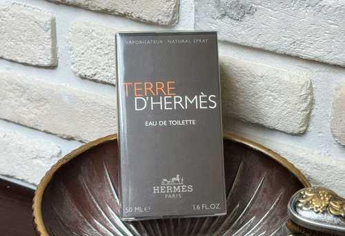 Terre d hermes мужская туалетная вода 50 мл