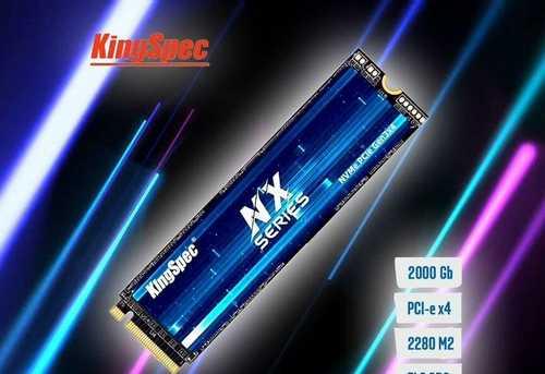 SSD KingSpec NX 2TB. Новый