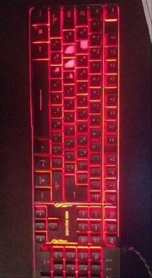 Мембранная клавиатура RED square