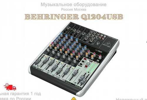 Behringer Q1204USB микшерный пульт Новый Гарантия