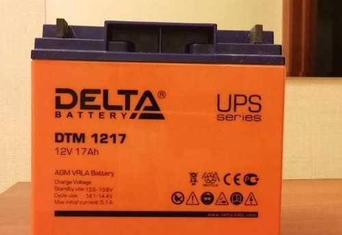 Delta аккумулятор 1217
