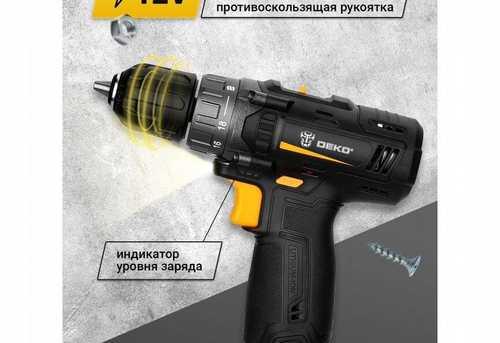 Аккумуляторная дрель-шуруповерт deko GCD12DU3