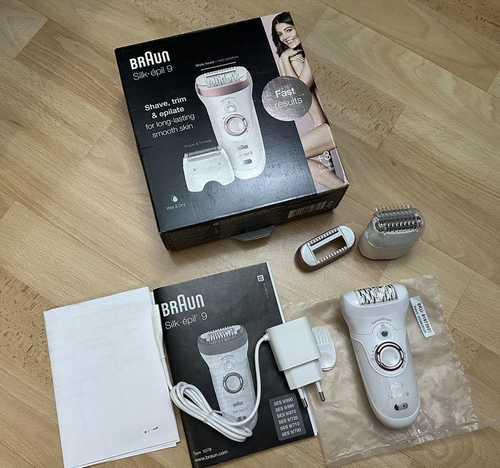 Эпилятор Braun silk epil 9 новый