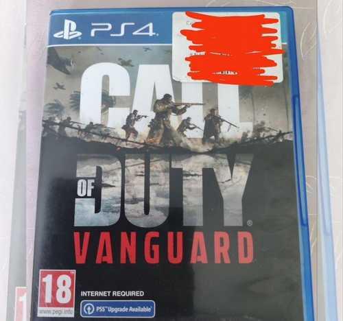 Диск call of duty vanguard для PS4