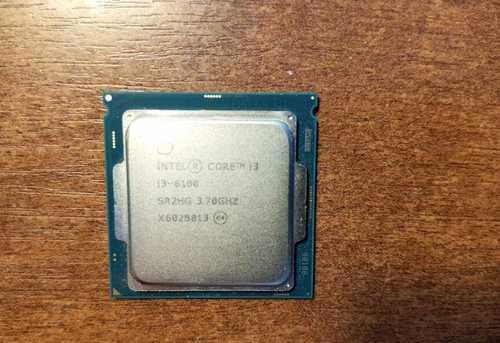 Процессор Intel Core i3-6100 3,7Ghz