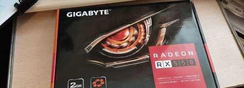 Видеокарта Gigabyte radeon rx550 2Gb