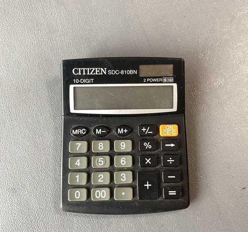 Калькулятор citizen sdc-810bn