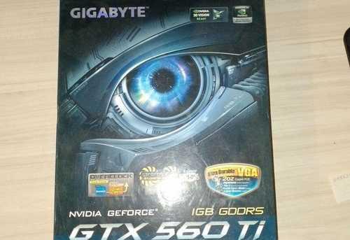 Видеокарта GTX 560 ti 1GB