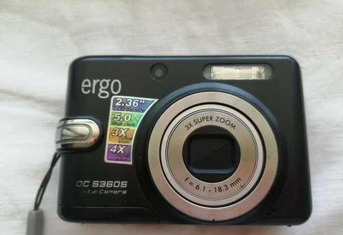 Цифровой фотоаппарат Ergo DC 5360S 5.0Мп рабочий