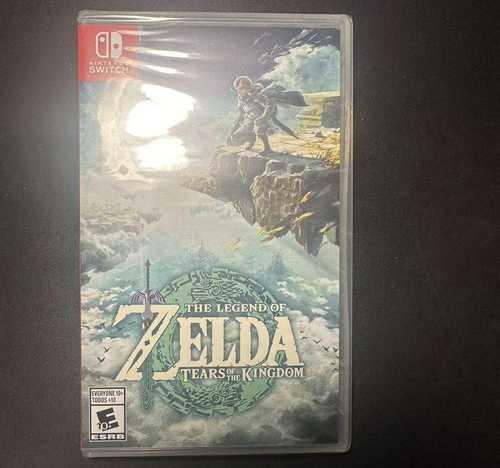 Zelda tears of the kingdom картридж