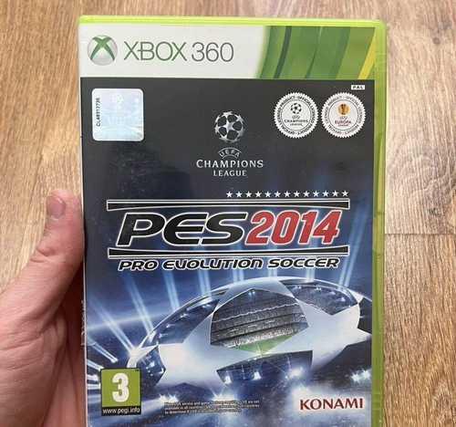 Диск PES 2014 xbox 360