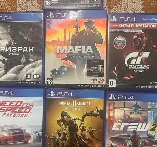 Игры для приставок ps4